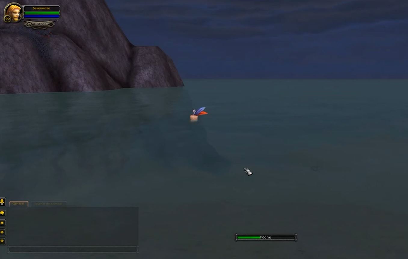 World of Warcraft , Fabriquez vous un programme de pêche automatique ...